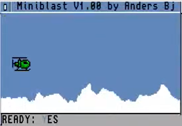 Screenshot of Miniblast (Amiga, 1990) - MobyGames