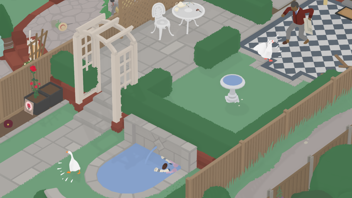 Screenshot of Untitled Goose Game (Windows, 2019) - MobyGames