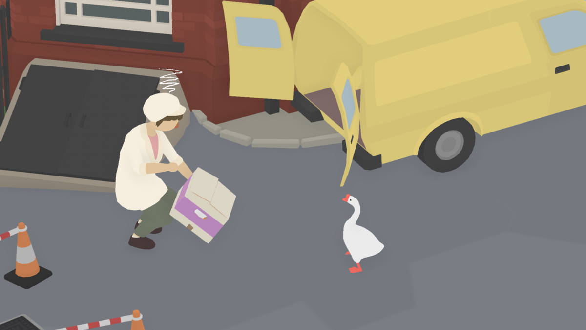 Screenshot of Untitled Goose Game (Windows, 2019) - MobyGames