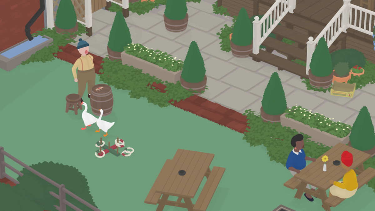 Screenshot of Untitled Goose Game (Windows, 2019) - MobyGames