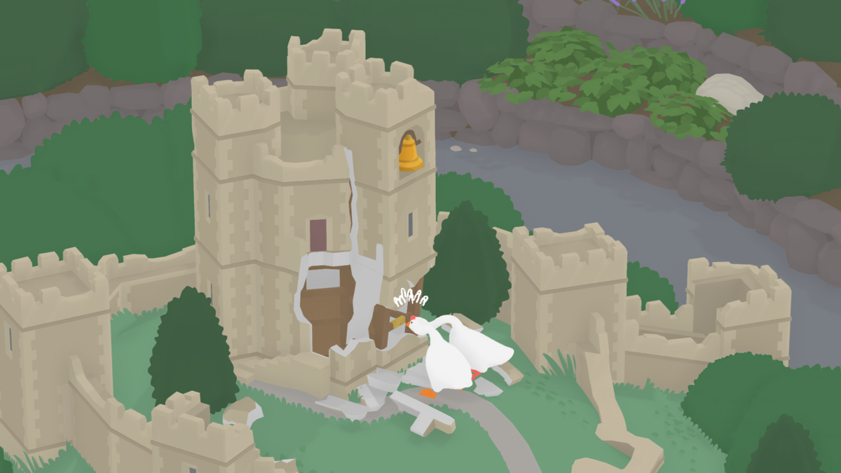 Screenshot of Untitled Goose Game (Windows, 2019) - MobyGames