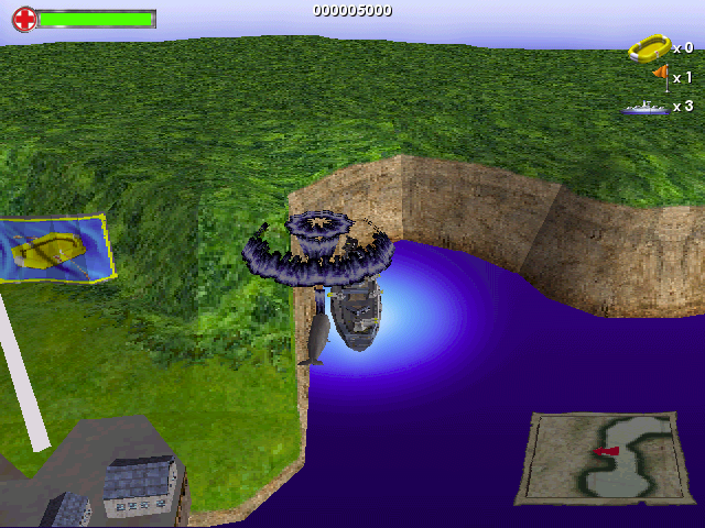 Screenshot of Battleship: Surface Thunder (Windows, 2000) - MobyGames