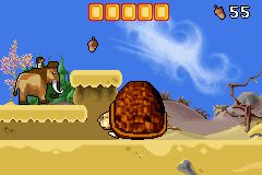 Screenshot of Ice Age (Game Boy Advance, 2002) - MobyGames