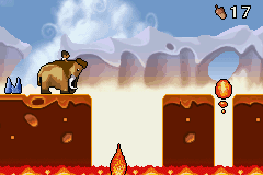 Screenshot of Ice Age (Game Boy Advance, 2002) - MobyGames