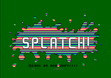 Splatch! (1985) - MobyGames