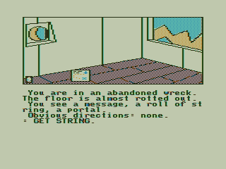 Screenshot of Mr. Corey (TRS-80 CoCo, 1988) - MobyGames