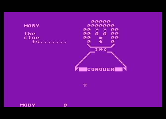 Screenshot of Guessword (Atari 8-bit, 1980) - MobyGames