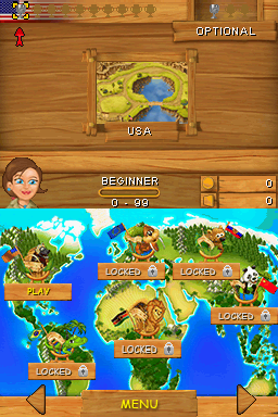 Screenshot of Youda Safari (Nintendo DS, 2010) - MobyGames