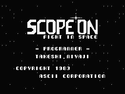Scope On (1983) - MobyGames