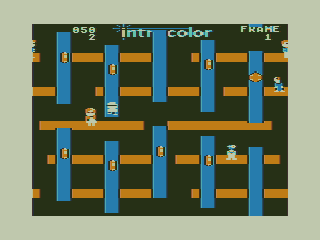 Screenshot of Candy Co. (TRS-80 CoCo, 1984) - MobyGames