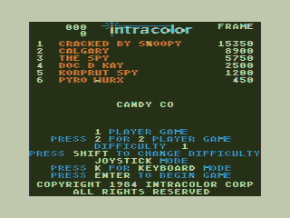 Candy Co. (1984) - MobyGames