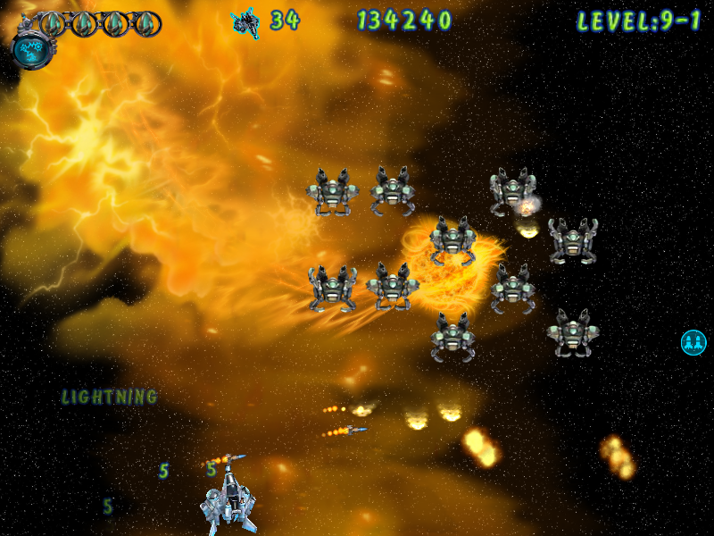 Screenshot of Atomaders 2 (Windows, 2008) - MobyGames