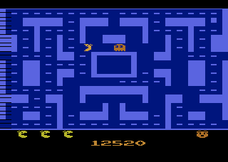 Screenshot of Ms. Pac-Man (Atari 2600, 1982) - MobyGames