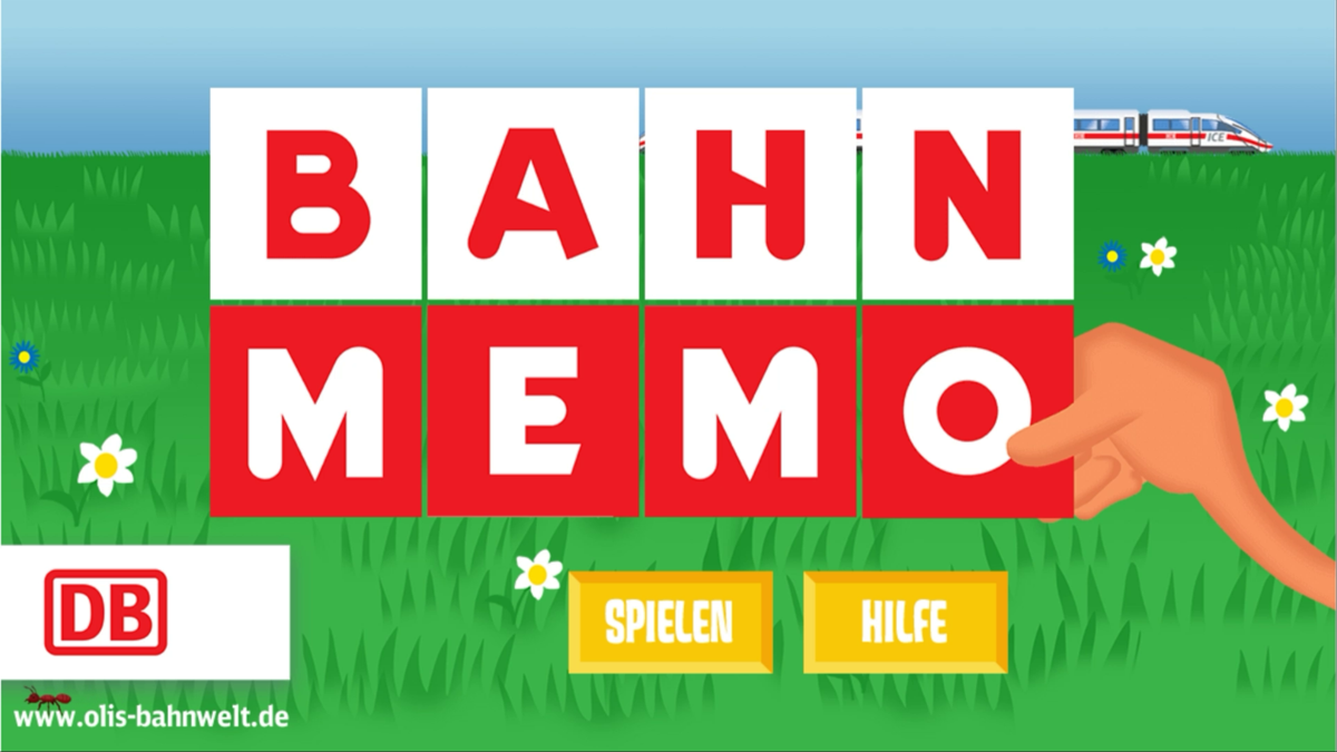 Screenshot of Bahn-Memo (Browser, 2018) - MobyGames
