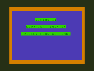 Viking II (1984) - MobyGames