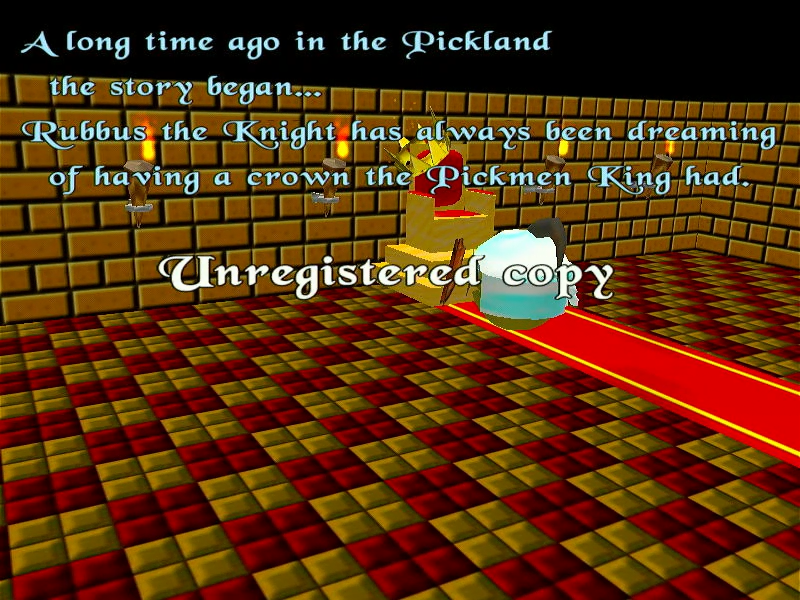 Screenshot of Pickman Saves The Kingdom (Windows, 2002) - MobyGames