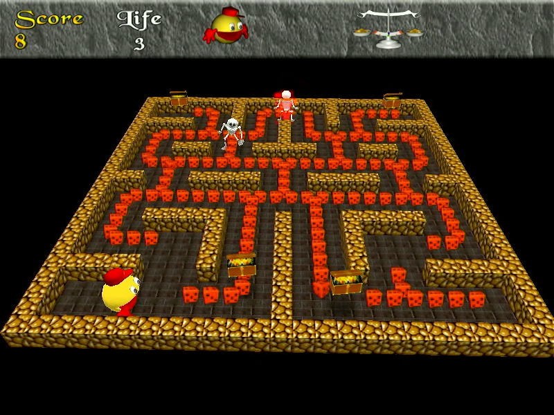 Screenshot of Pickman Saves The Kingdom (Windows, 2002) - MobyGames