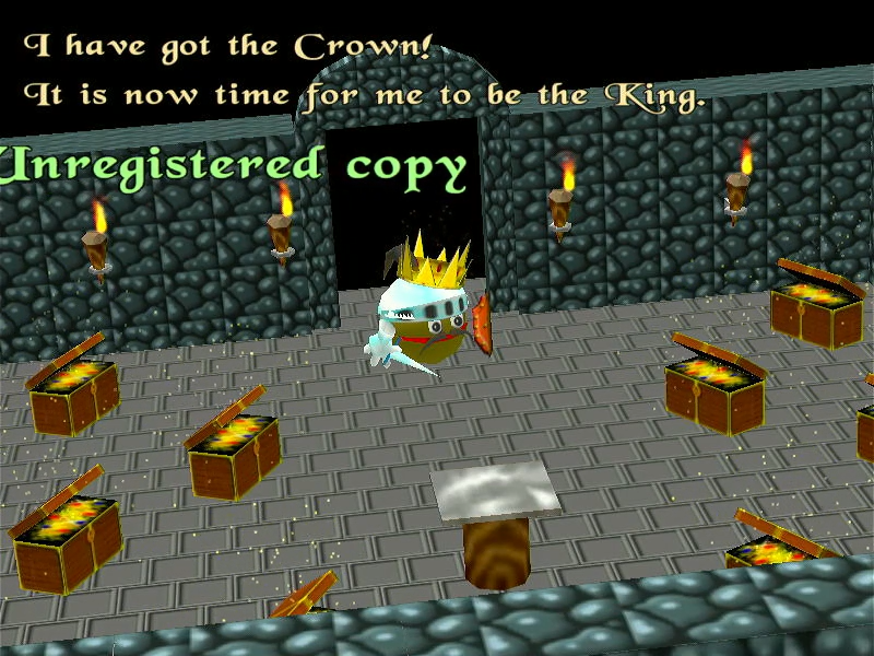 Screenshot of Pickman Saves The Kingdom (Windows, 2002) - MobyGames