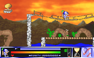 Screenshot of Slater Man PC (DOS, 1995) - MobyGames