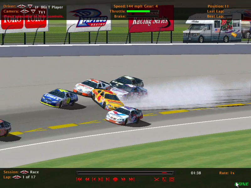 Screenshot of NASCAR Racing 2003 Season (Windows, 2003) - MobyGames