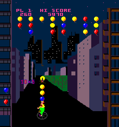Screenshot of Kick-Man (Arcade, 1981) - MobyGames
