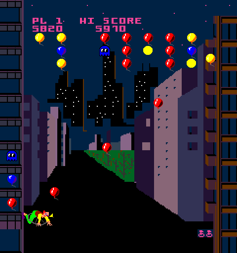 Screenshot of Kick-Man (Arcade, 1981) - MobyGames