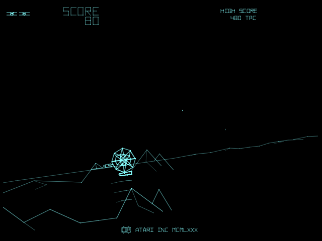 Screenshot of Red Baron (Arcade, 1981) - MobyGames