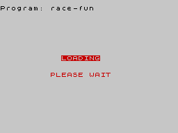Screenshot of Race Fun (ZX Spectrum, 1982) - MobyGames