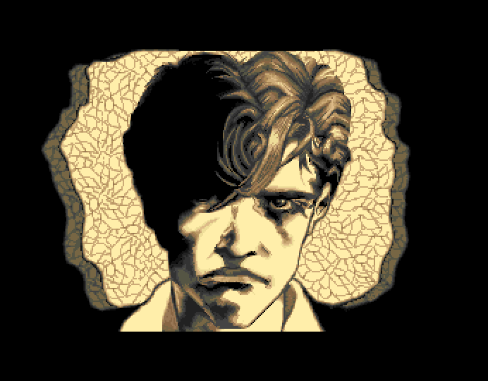 Screenshot of Dylan Dog: La Regina delle Tenebre (Amiga, 1992) - MobyGames