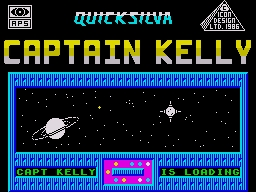 Screenshot of Captain Kelly (ZX Spectrum, 1986) - MobyGames