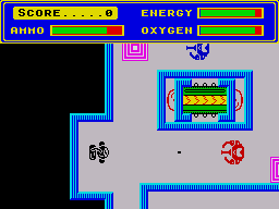 Screenshot of Captain Kelly (ZX Spectrum, 1986) - MobyGames
