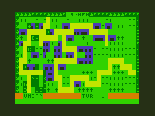 Screenshot of Company Commander (TRS-80 CoCo, 1984) - MobyGames