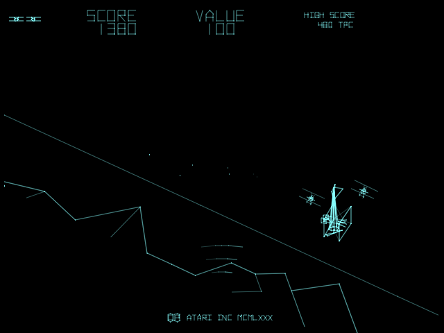 Screenshot of Red Baron (Arcade, 1981) - MobyGames