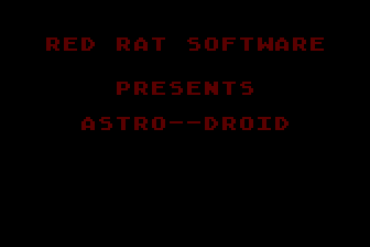 Astro-Droid (1987) - MobyGames