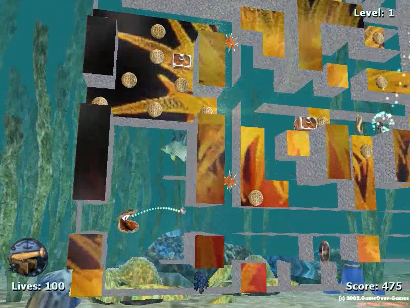 Screenshot of Aqua Digger 3D (Windows, 2002) - MobyGames