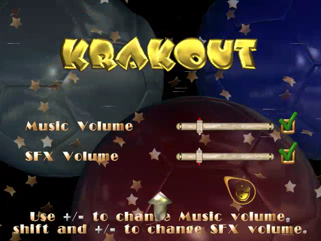 Screenshot of Krakout (Windows, 2001) - MobyGames