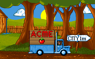 Screenshot of Bill's Tomato Game (Amiga, 1992) - MobyGames