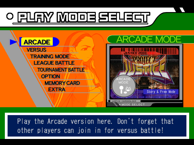 Screenshot of Project Justice (Dreamcast, 2000) - MobyGames