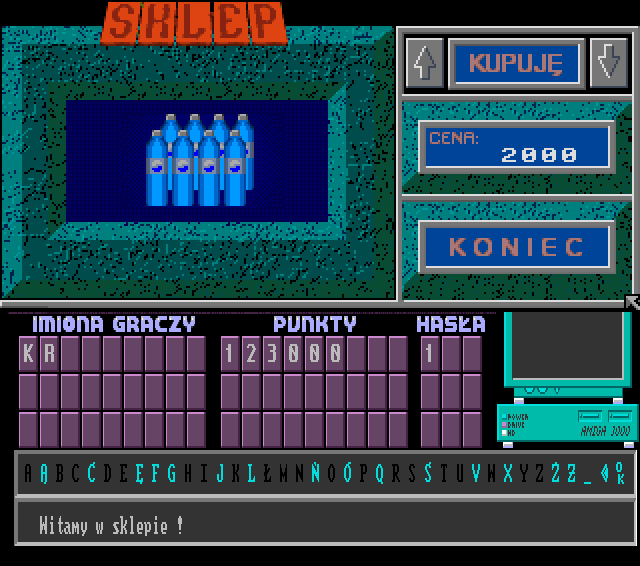 Screenshot of Milioner (Amiga, 1994) - MobyGames