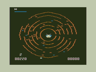 Screenshot of Stinger (TRS-80 CoCo, 1982) - MobyGames