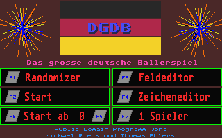 Das Grosse Deutsche Ballerspiel (1986) - MobyGames
