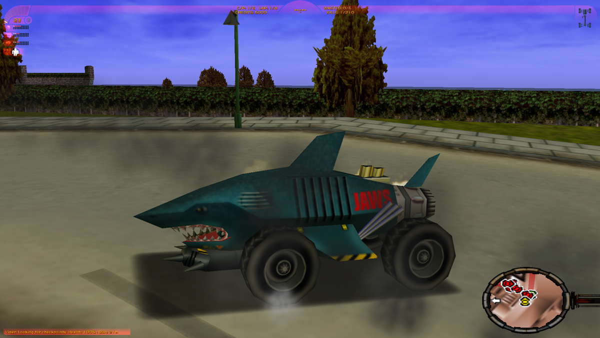 Screenshot of Carmageddon 3: TDR 2000 - The Nosebleed Pack (Windows, 2001) - MobyGames