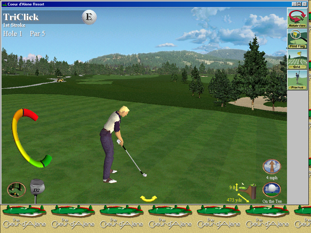 Screenshot of Front Page Sports: Golf (Windows, 1997) - MobyGames