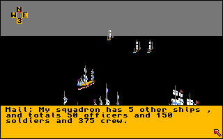 Screenshot of Armada (Amiga, 1989) - MobyGames