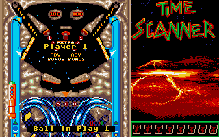 Screenshot of Time Scanner (Amiga, 1987) - MobyGames