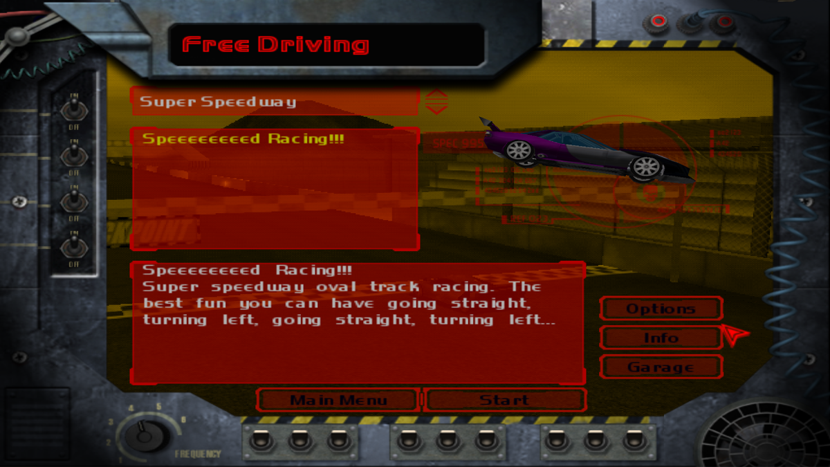 Screenshot of Carmageddon 3: TDR 2000 - The Nosebleed Pack (Windows, 2001) - MobyGames