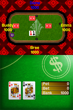 Screenshot of Texas Hold'em: Poker Pack (Nintendo DS, 2005) - MobyGames
