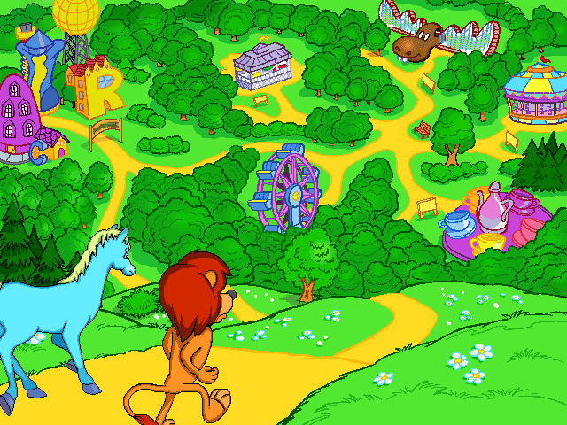 Screenshot of Reader Rabbit's Preschool (Windows, 1997) - MobyGames