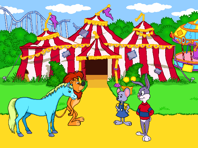 Screenshot of Reader Rabbit's Preschool (Windows, 1997) - MobyGames