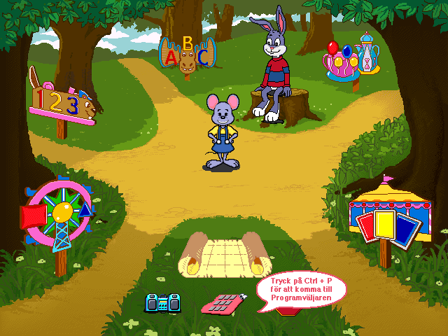 Screenshot of Reader Rabbit's Preschool (Windows, 1997) - MobyGames